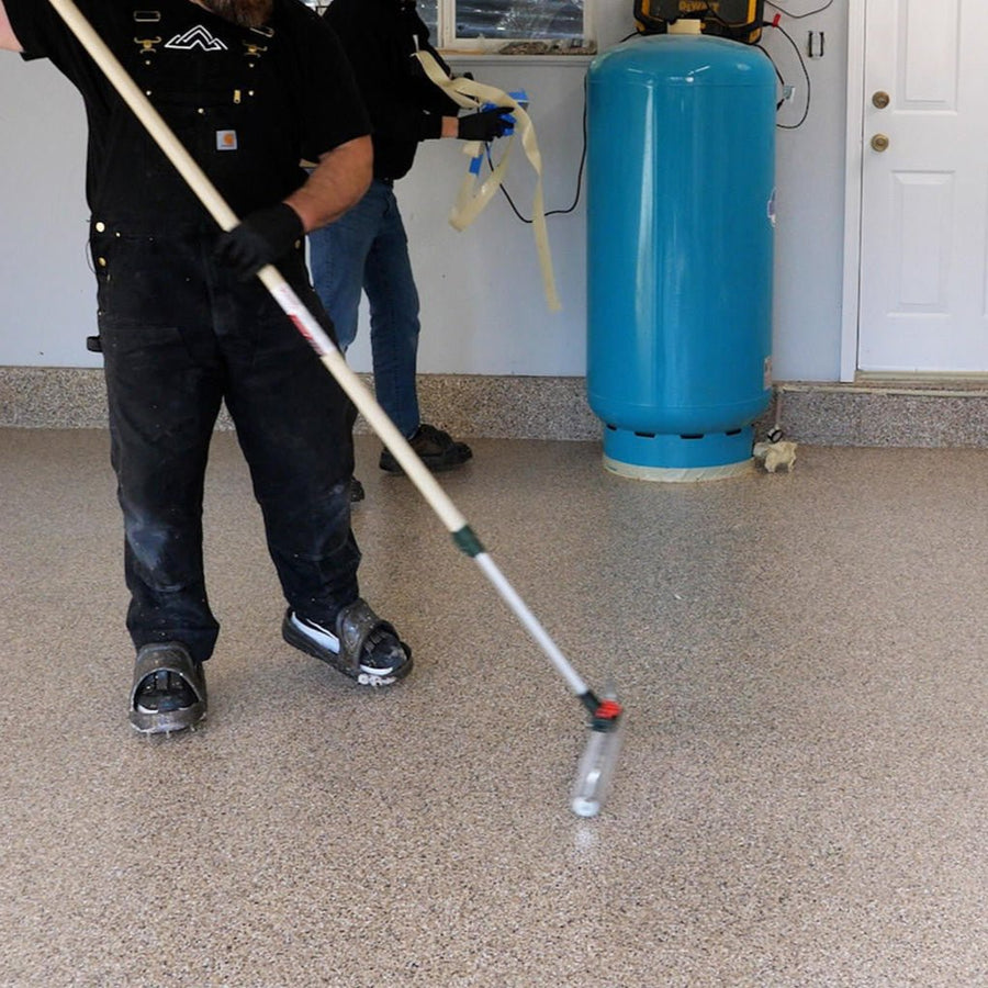 Step-by-Step Epoxy Flake Flooring Tutorial – Stone Coat Countertops